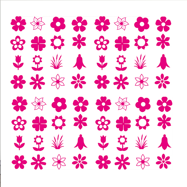 Sticker Flori - de lipit peste tot!